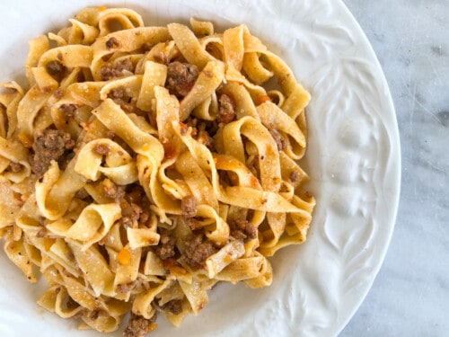 How To Pronounce Tagliatelle + Homemade Step-By-Step Recipe From Italy ...