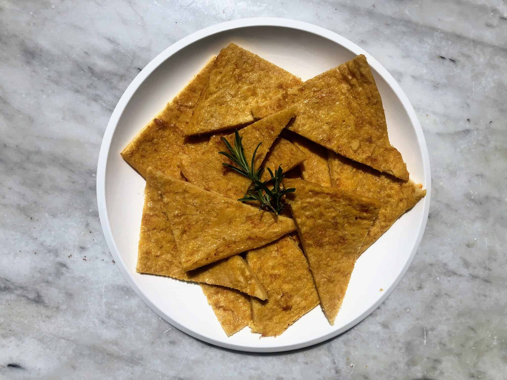 Tuscany’s Best Street Food is Vegan: Cecina (Chickpea Flatbread) Recipe ...