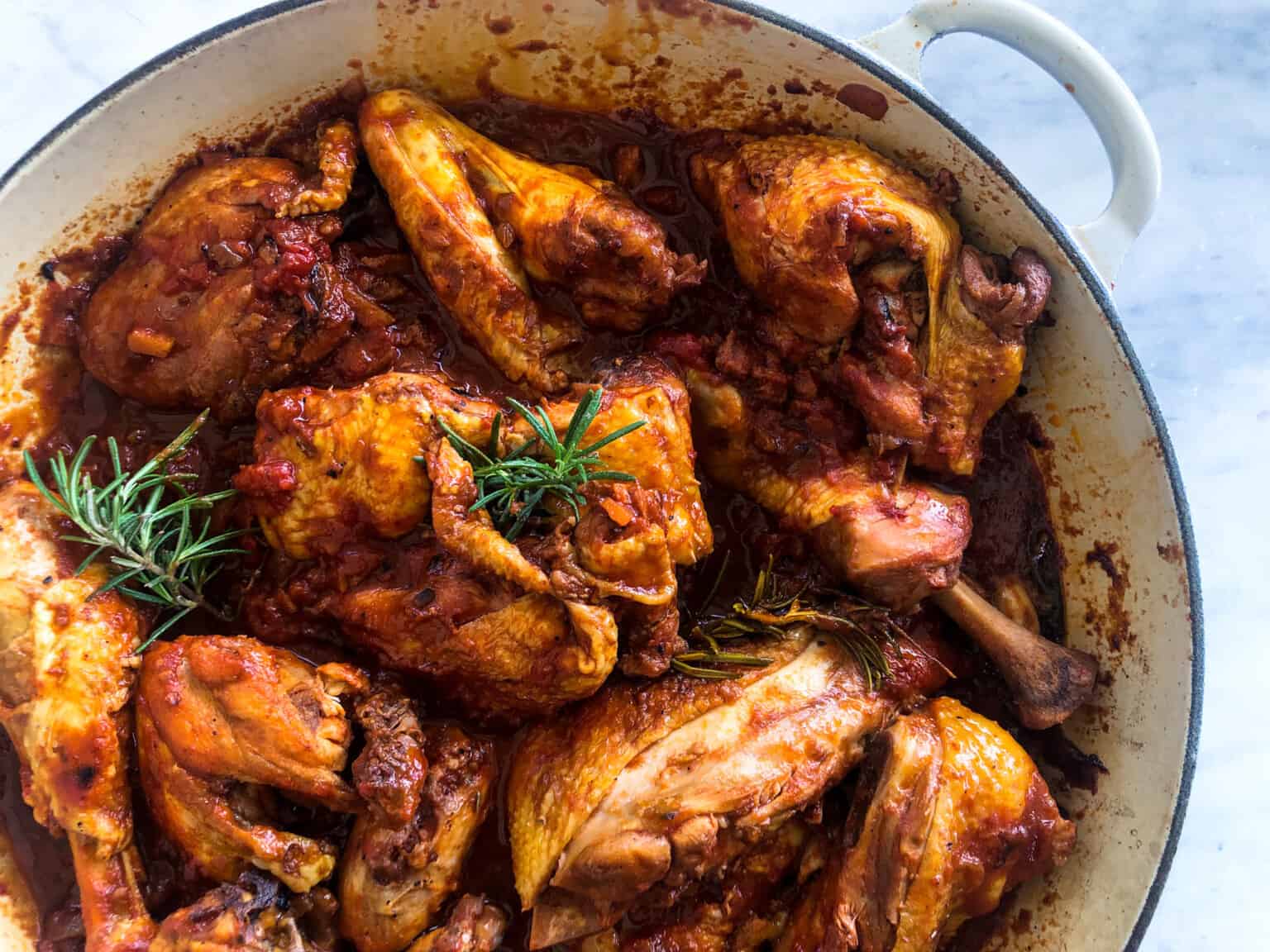 Authentic Chicken Cacciatore - My Tuscan Family's Recipe - Eating ...