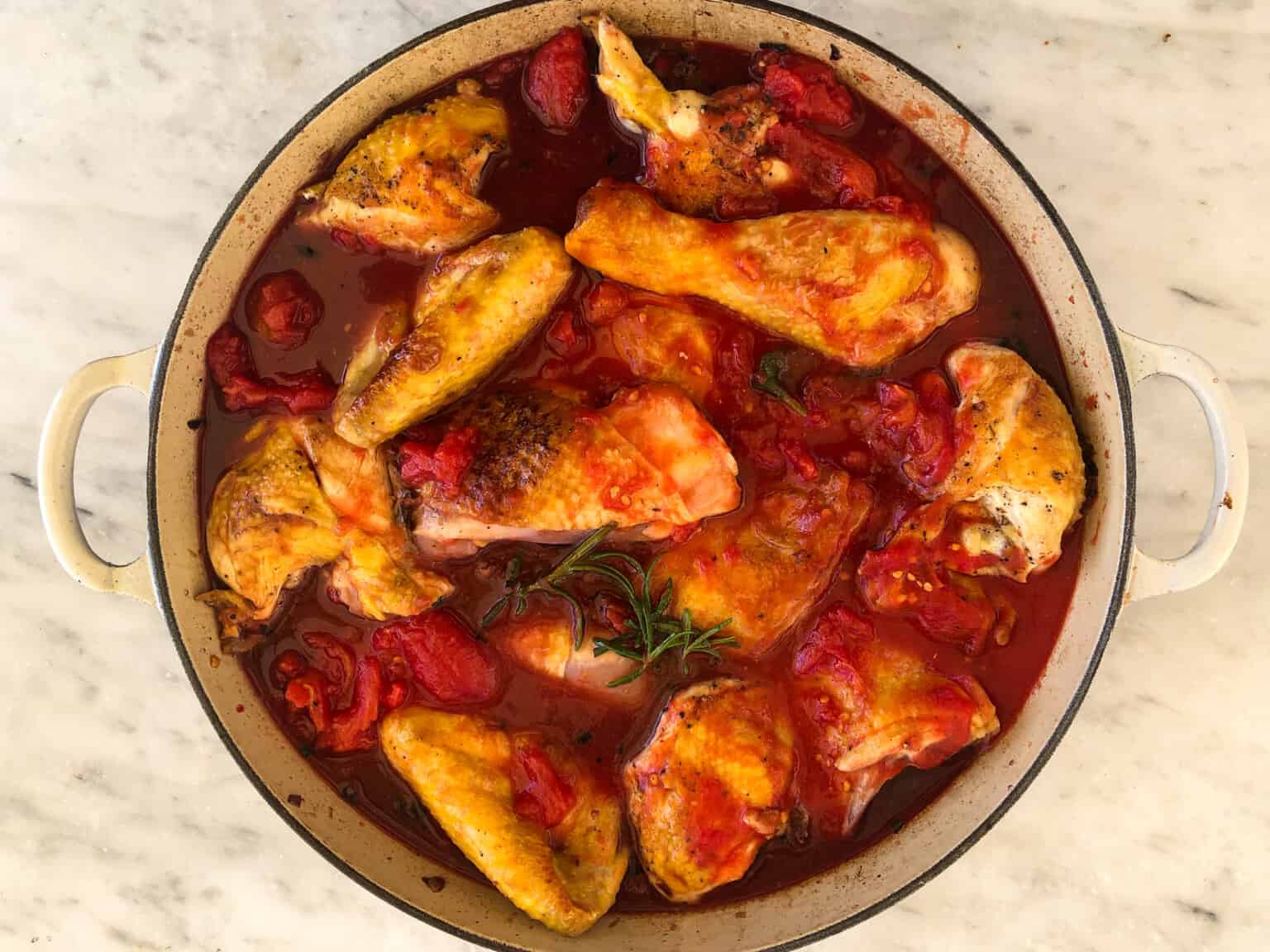 Authentic Chicken Cacciatore - My Tuscan Family's Recipe - Eating ...