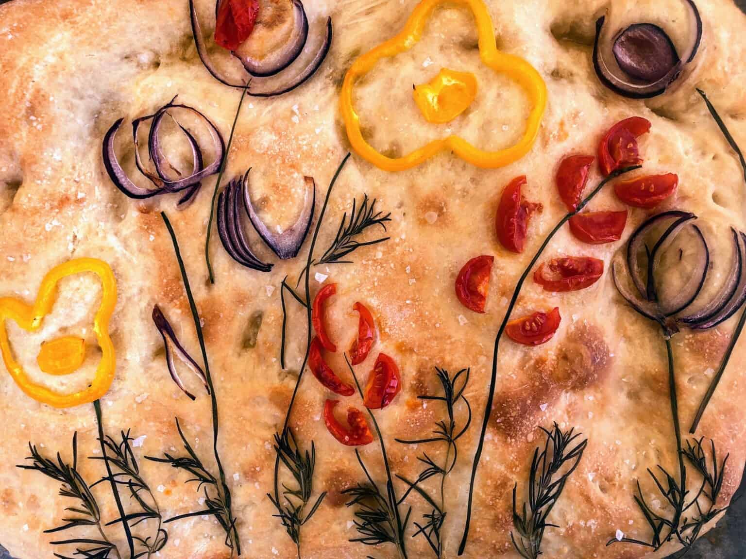 How To Make Easy Focaccia Art - Step-By-Step Instructions + Focaccia ...