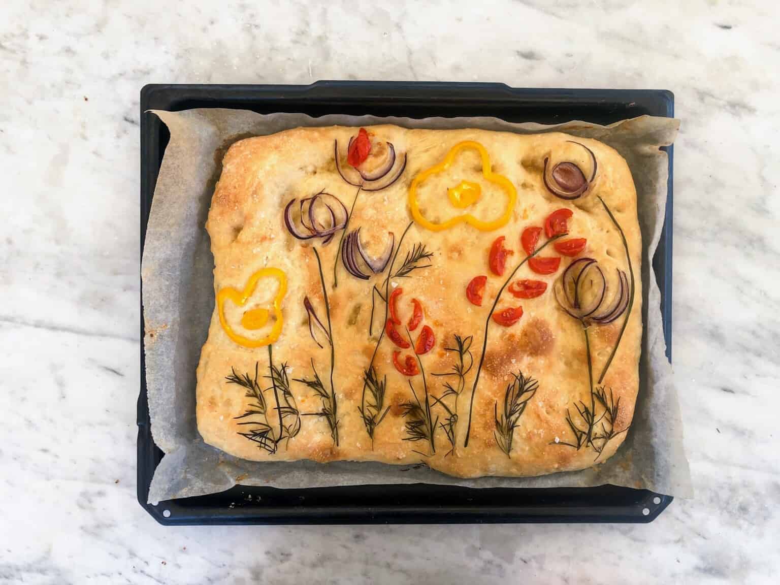 How To Make Easy Focaccia Art - Step-By-Step Instructions + Focaccia ...