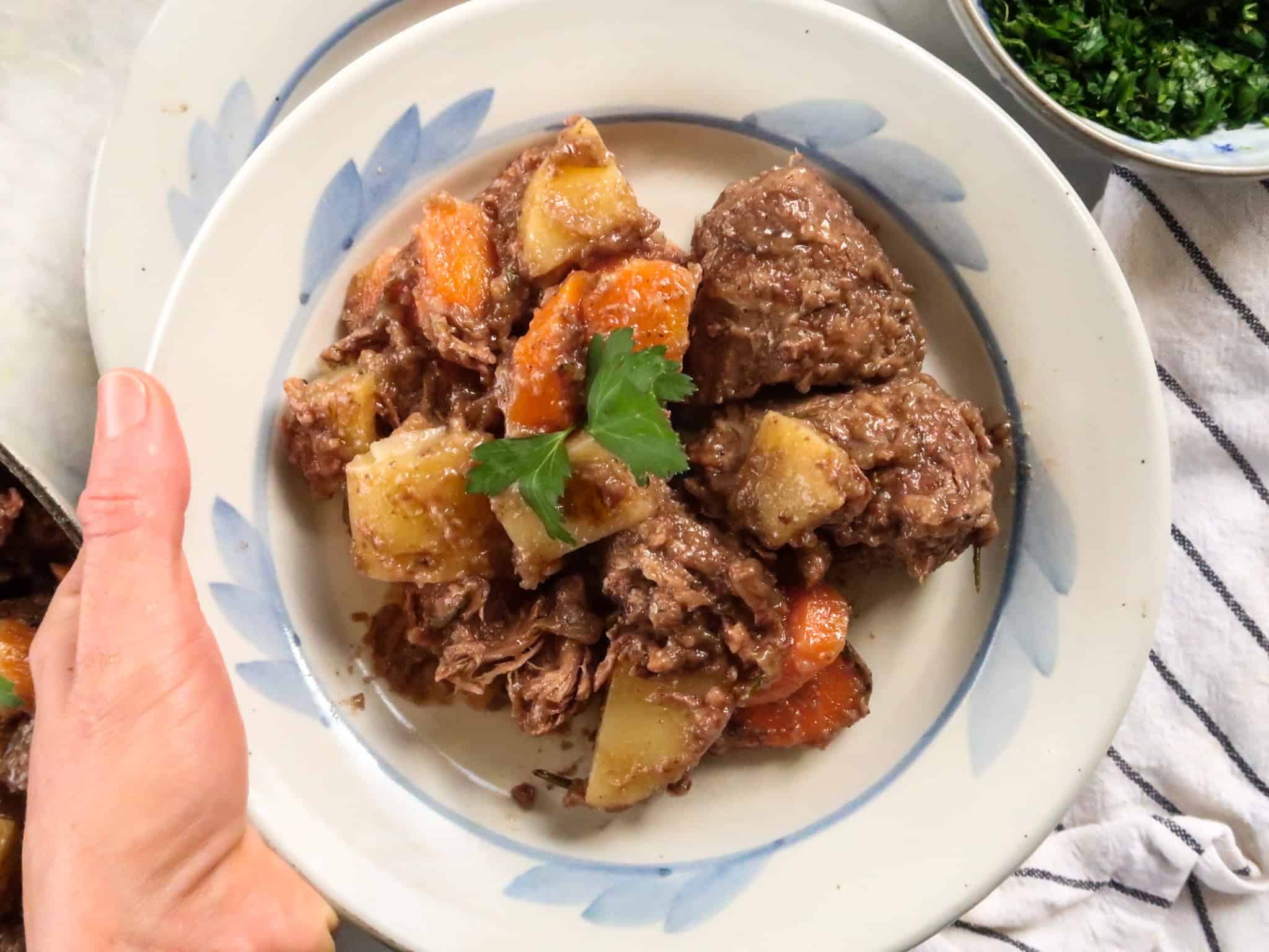 Traditional Italian Beef Stew (Spezzatino) - Our Tuscan Nonna's Recipe ...