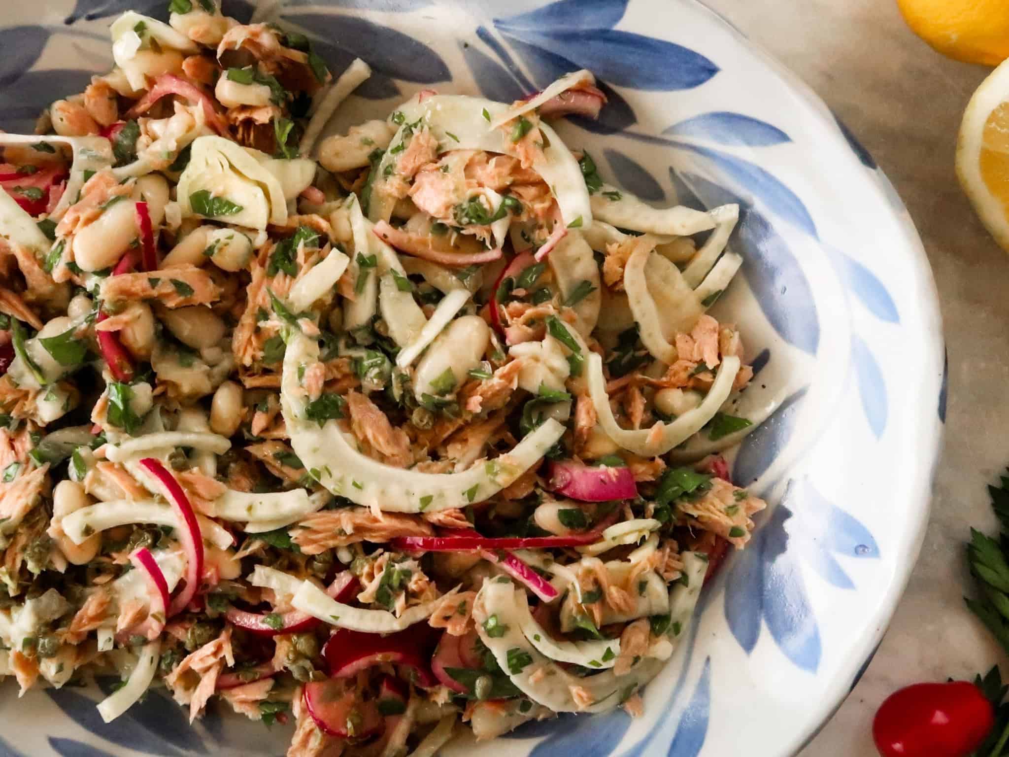 Italian Tuna Salad Recipe - A Mayonnaise-Free Italian Tuna Salad ...