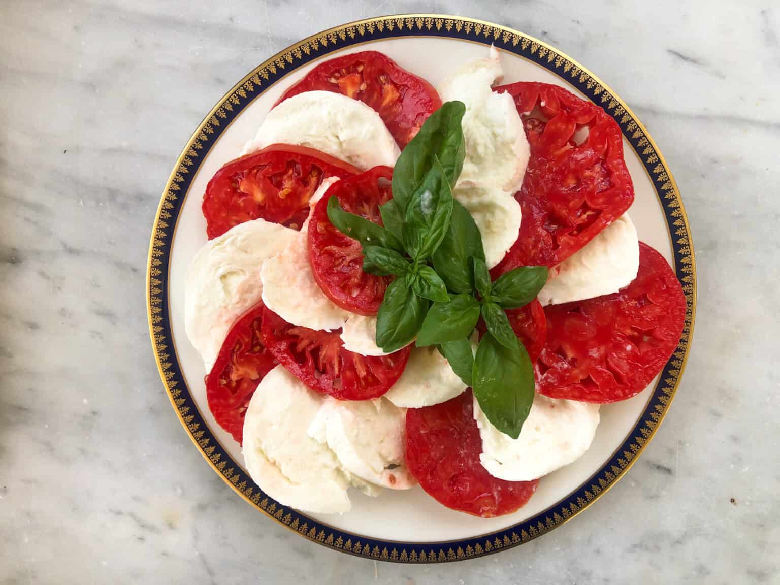 Caprese Salad Recipe - How We Make And Serve It In Italy - Eating ...