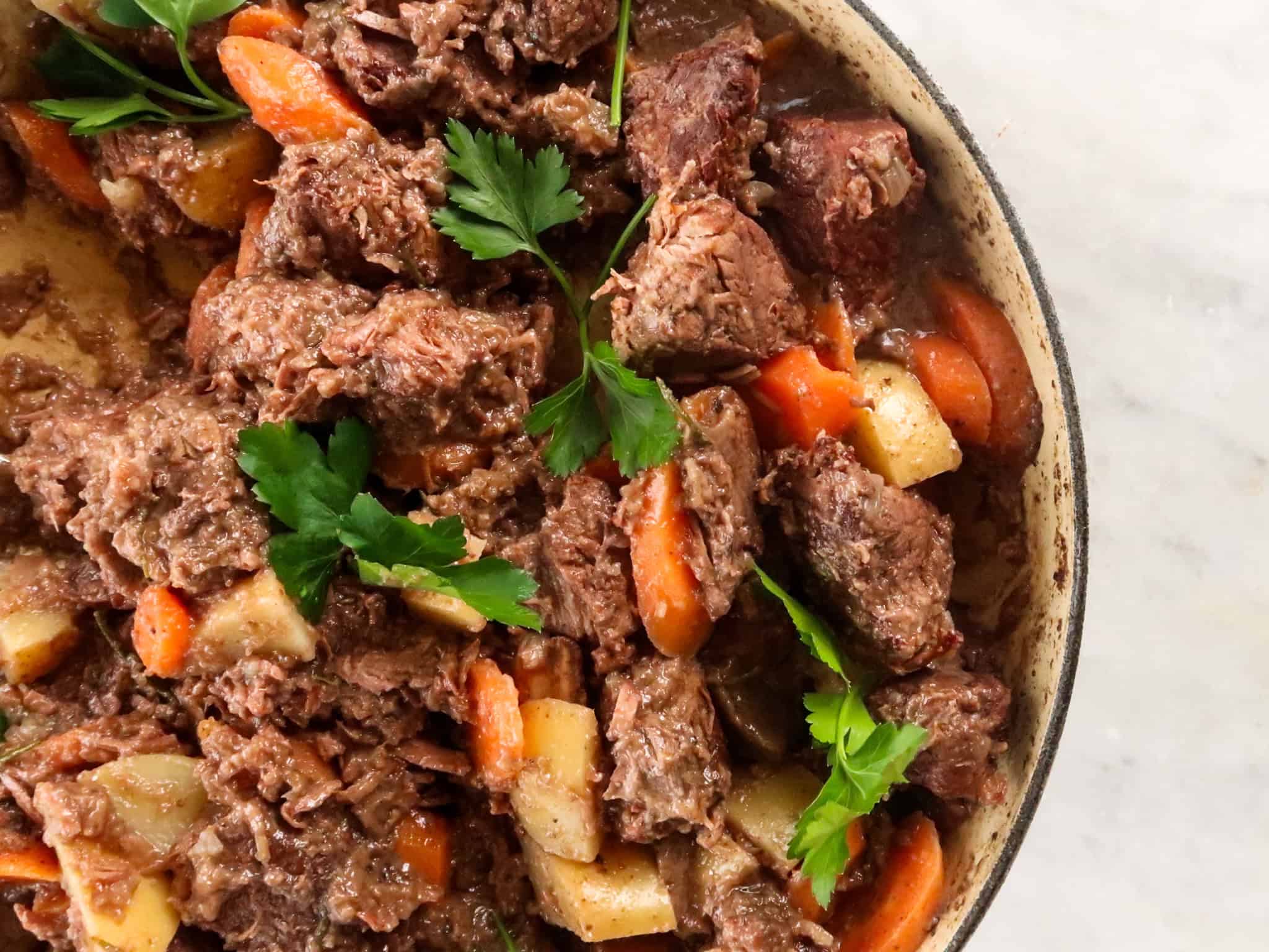 Traditional Italian Beef Stew (Spezzatino) - Our Tuscan Nonna's Recipe ...