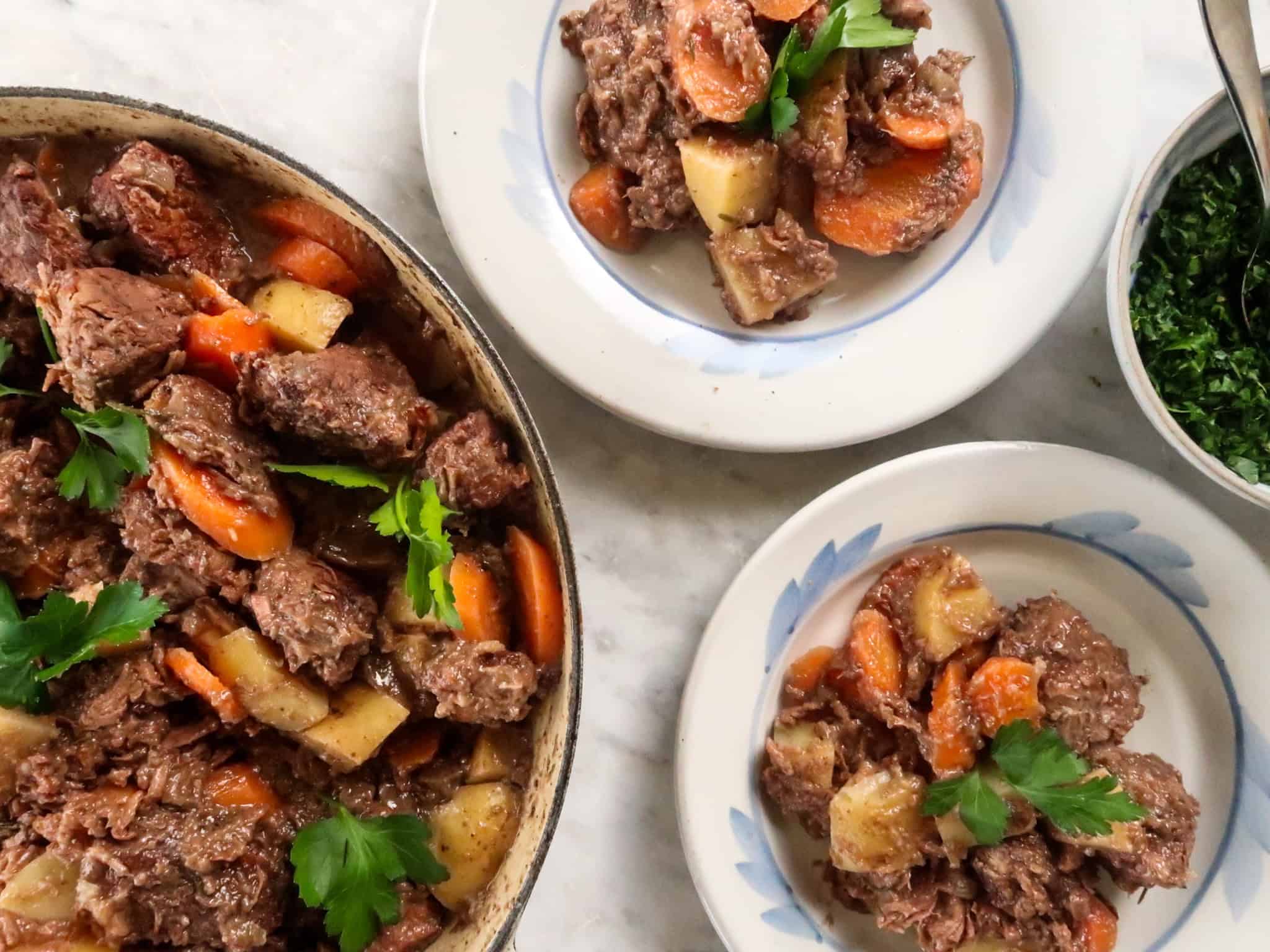Traditional Italian Beef Stew (Spezzatino) - Our Tuscan Nonna's Recipe ...